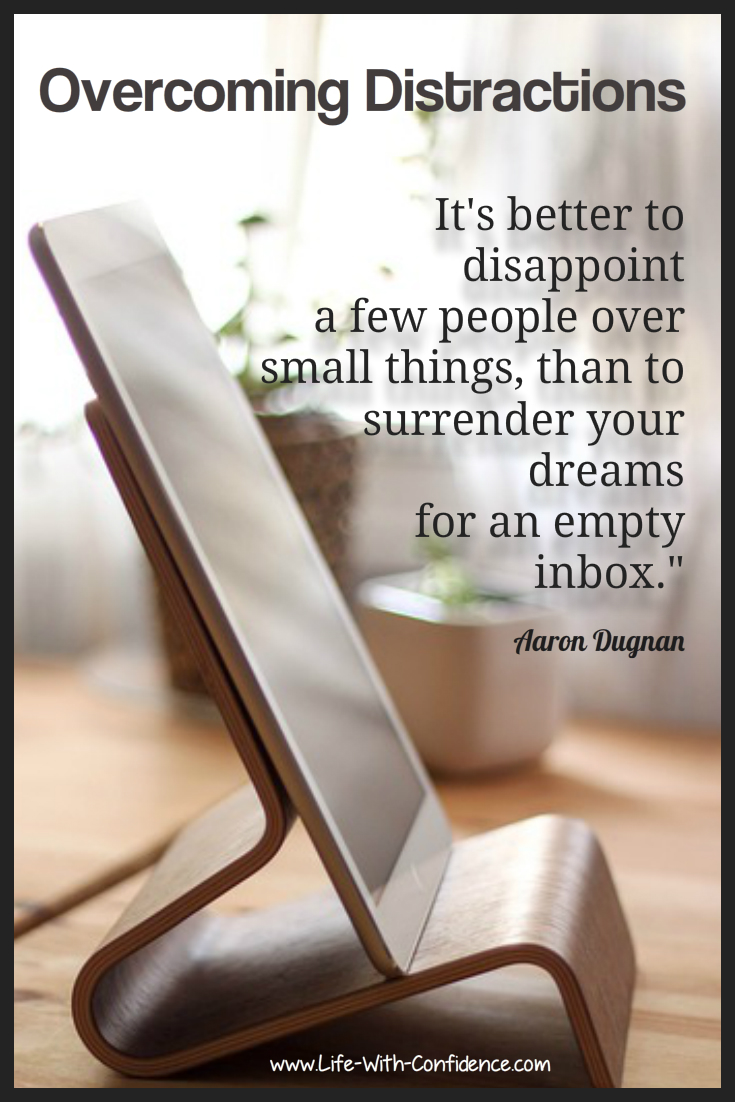 Understanding Your Distractions so you can overcome them